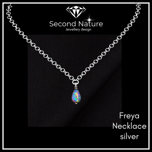 Second Life Marketplace - SNJ Freya Necklace Silver ADD!